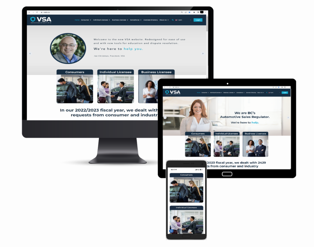 April 3 - Announcement: New VSA Website - VSA